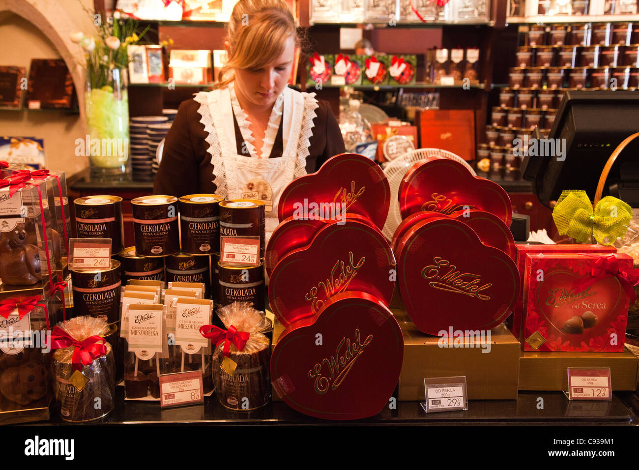 Wedel chocolate shop hi-res stock photography and images - Alamy