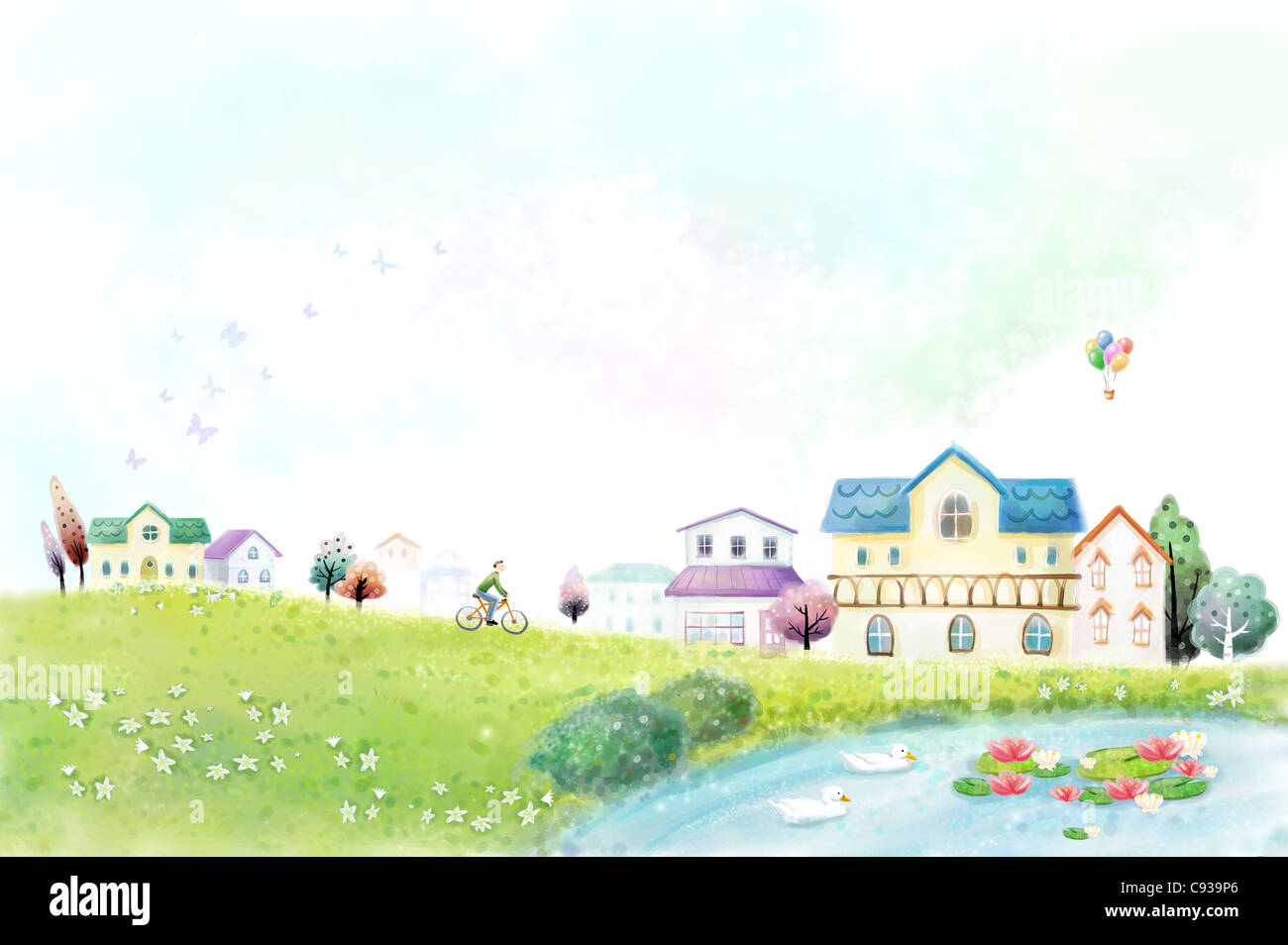 Man riding duck hi-res stock photography and images - Alamy