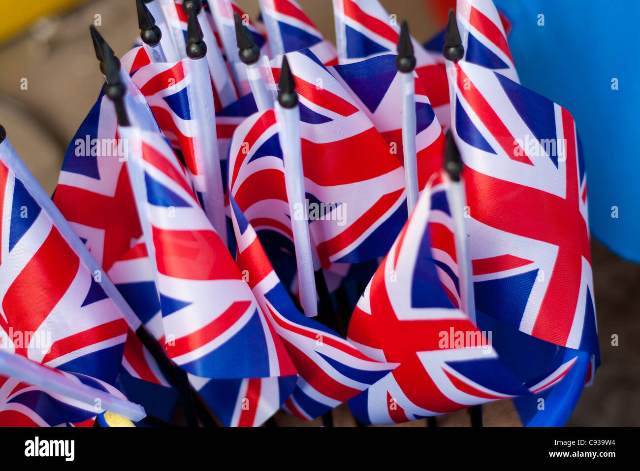 Small union jack flags hi-res stock photography and images - Alamy