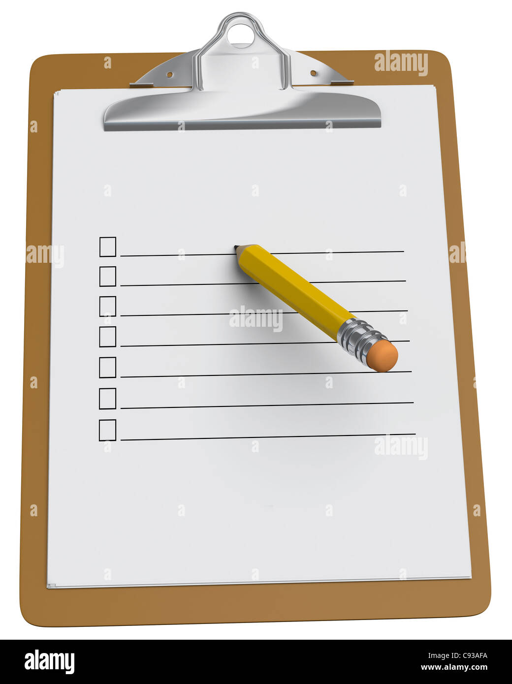 Chrome lines on white Cut Out Stock Images & Pictures - Alamy