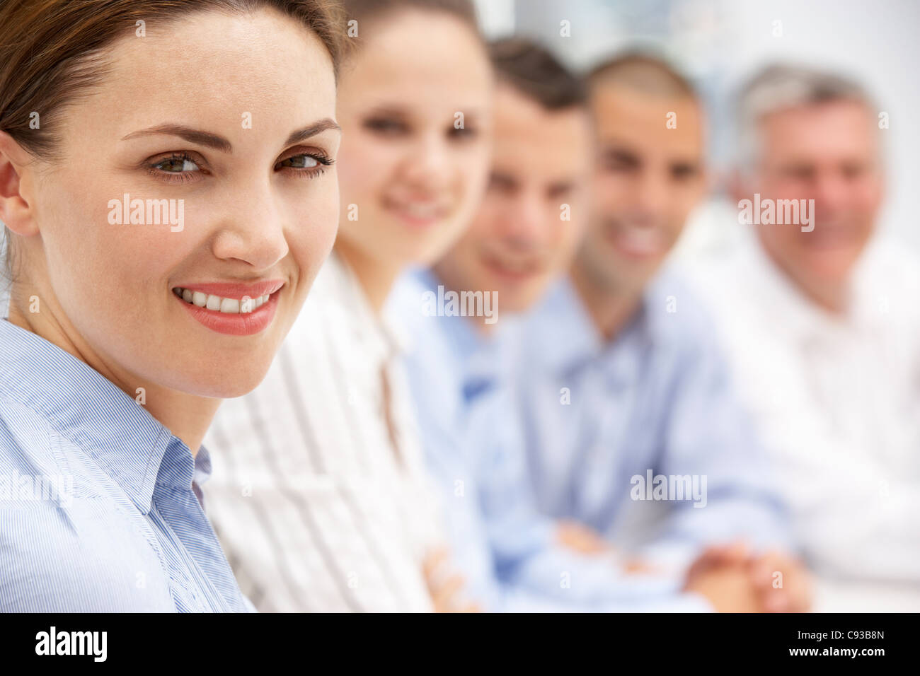 Team of business people Stock Photo - Alamy
