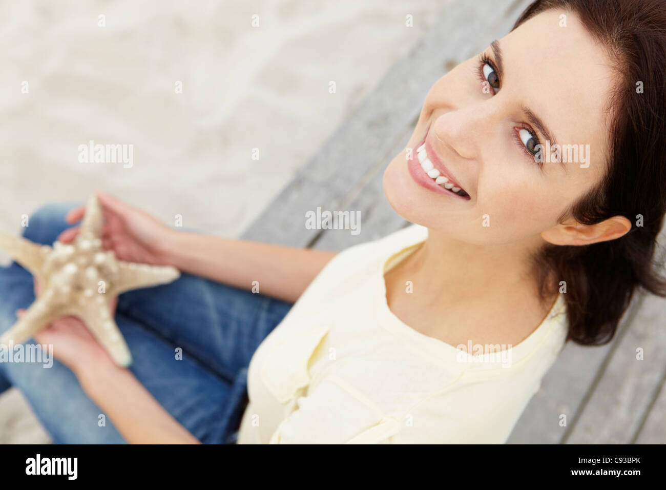 Person holding starfish hi-res stock photography and images - Alamy