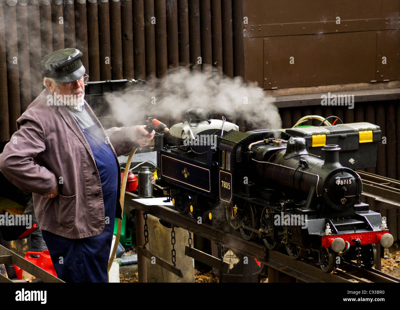 Getting up steam Stock Photo - Alamy