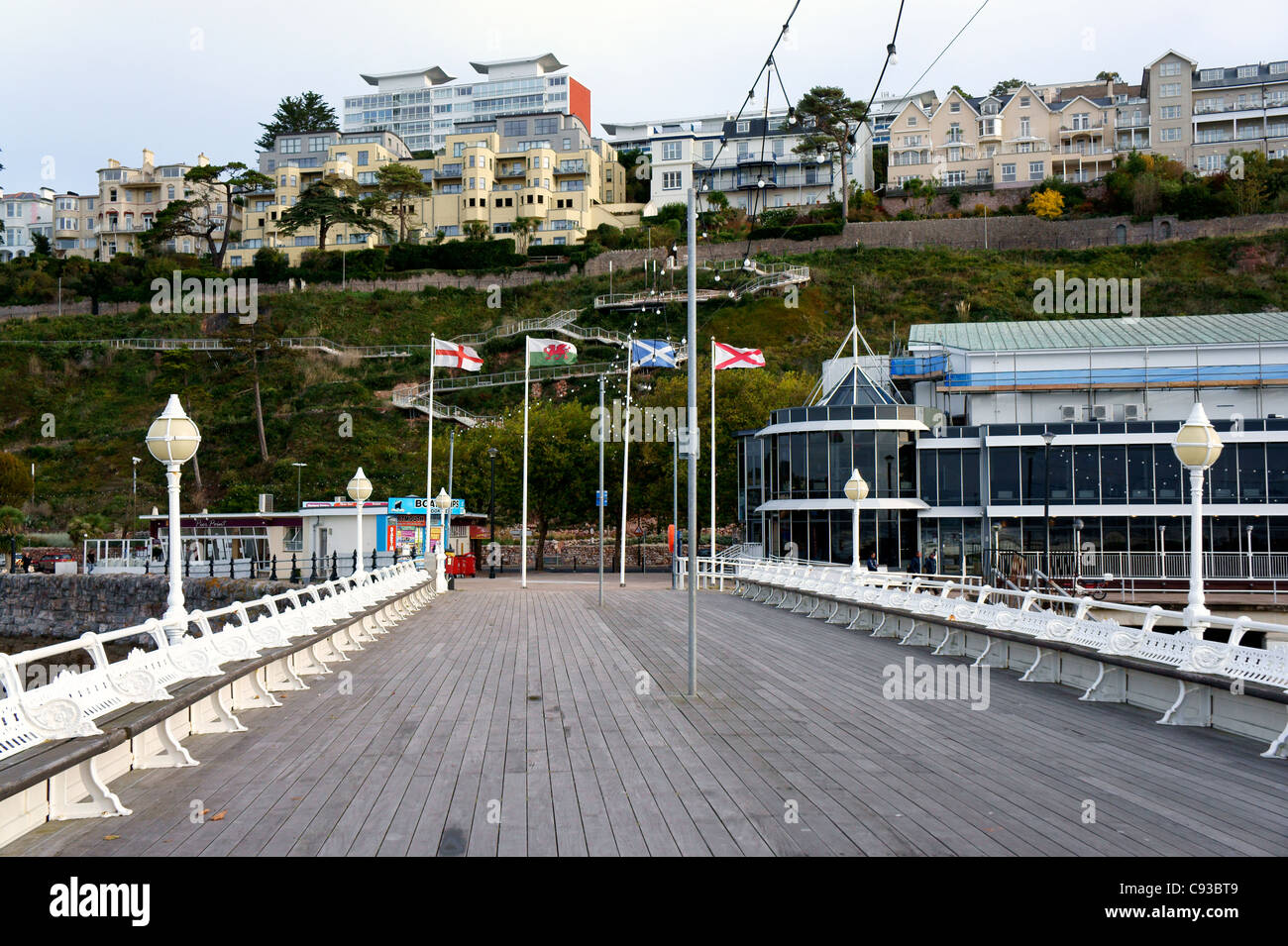 Torquay Princess Pier, Devon, England Stock Photo - Alamy