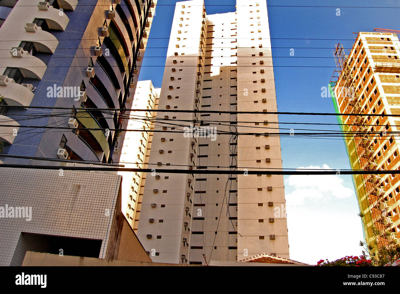 Highrise residential area called Casa Forte in Recife the State of ...