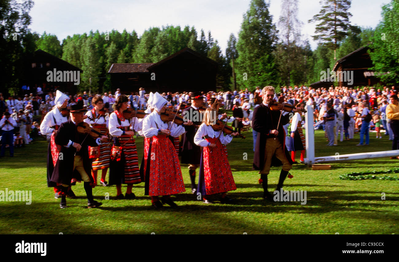 Midsummer Sweden Celebration High Resolution Stock Photography and ...
