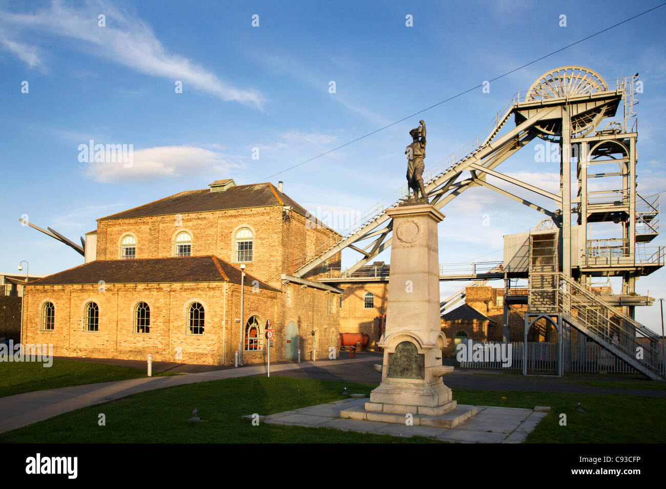 Woodhorn Mining Museum Northumberland England Stock Photo - Alamy