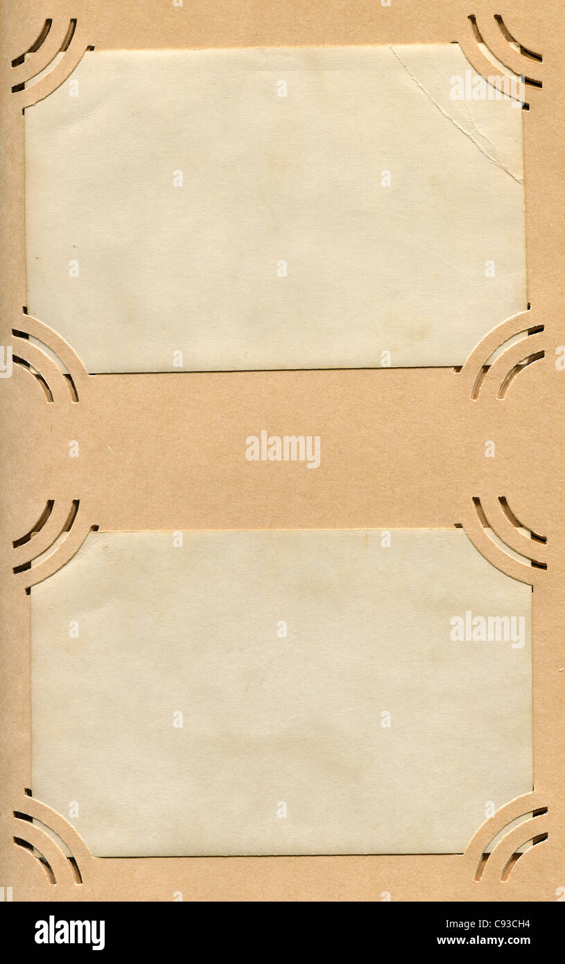 empty old photo frame. retro Stock Photo - Alamy