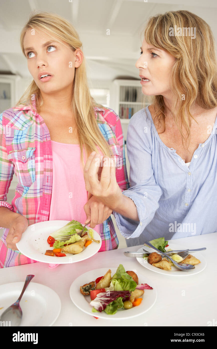 Angry teenager mother hi-res stock photography and images - Alamy