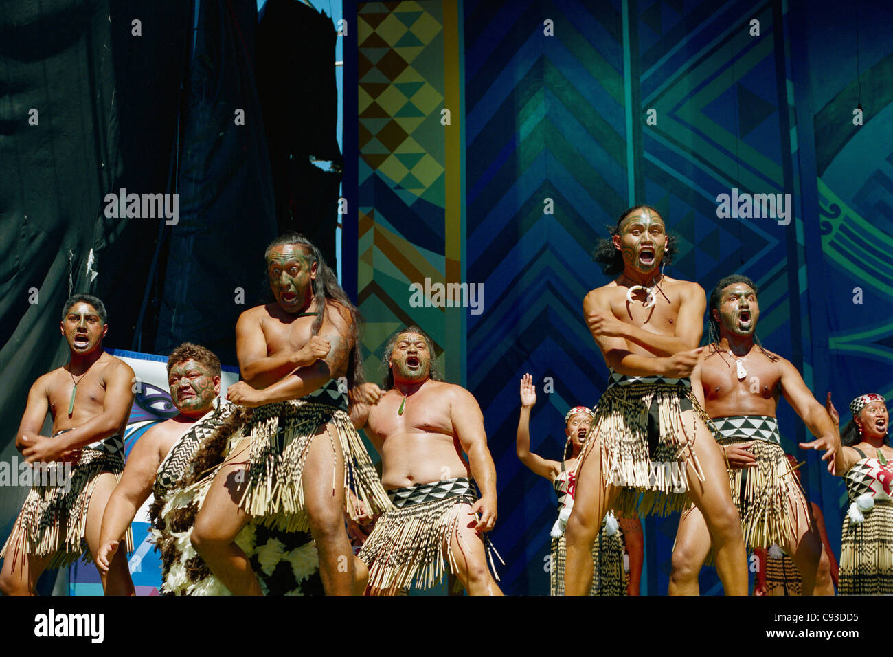 Maori haka performed by Taniwharau Rangatahi Upper Hutt New Zealand ...