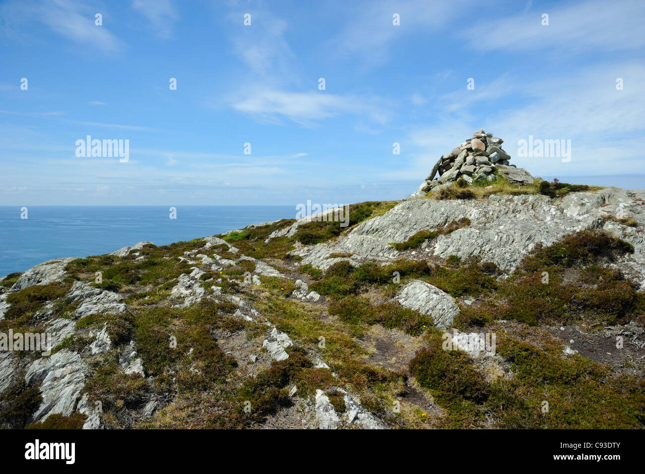 Three Castle Head Stock Photo - Alamy