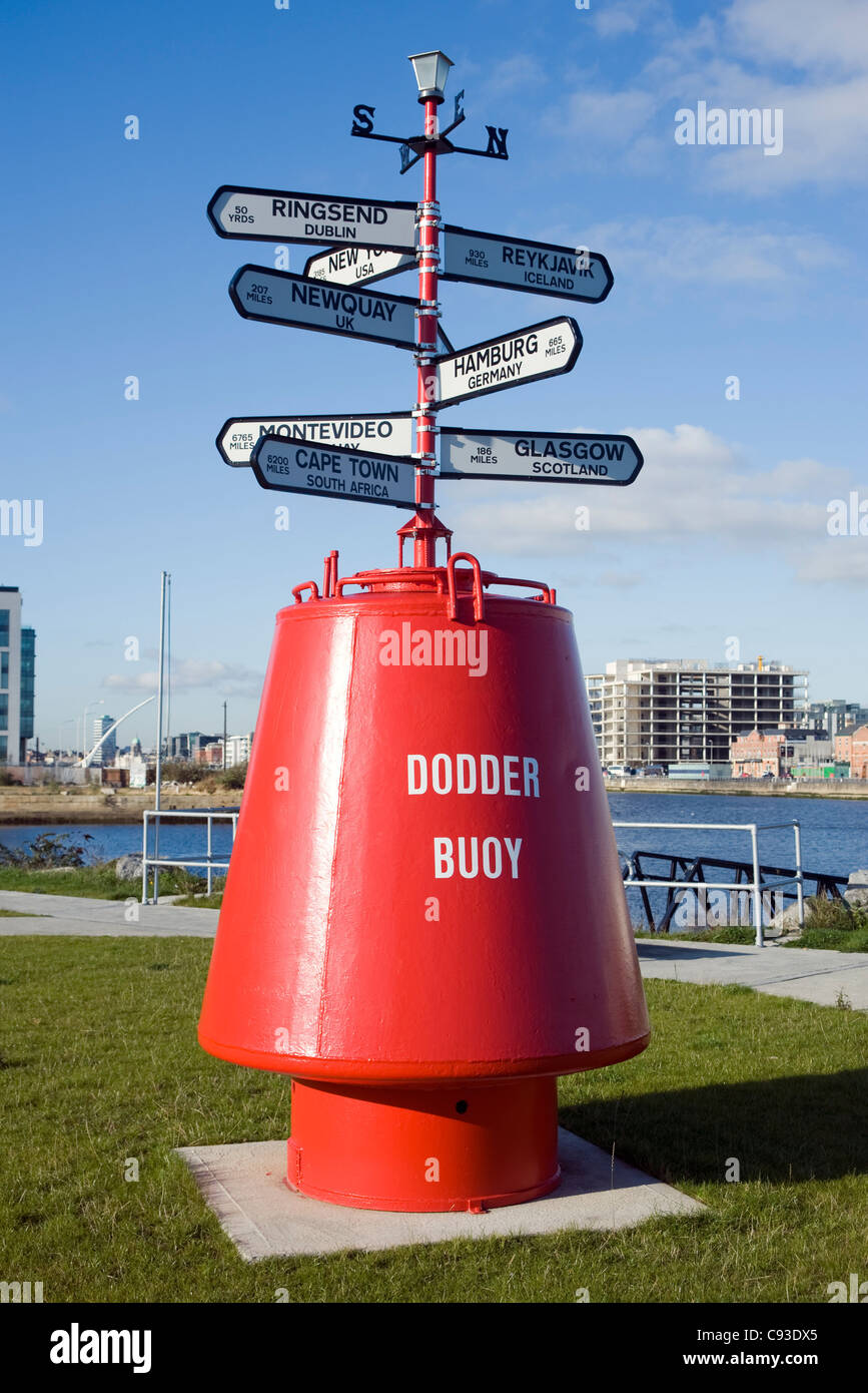 Dodder Buoy, Ringsend, Dublin Stock Photo - Alamy