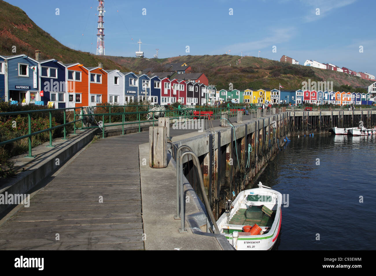 Helgoland harbour germany hi-res stock photography and images - Alamy