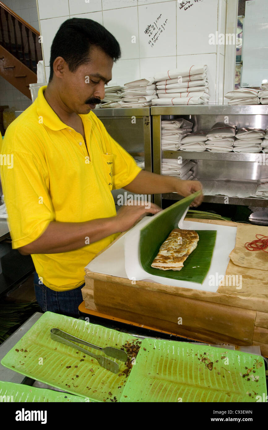 Little India: fast food Indian style Stock Photo - Alamy