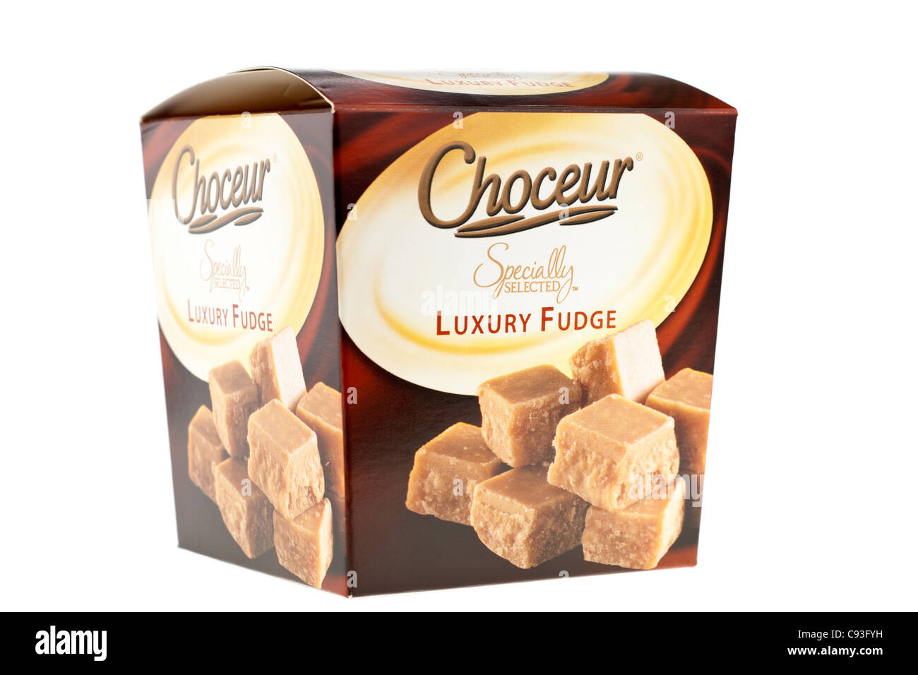 Box of Choceur Specially selected luxury fudge Stock Photo - Alamy