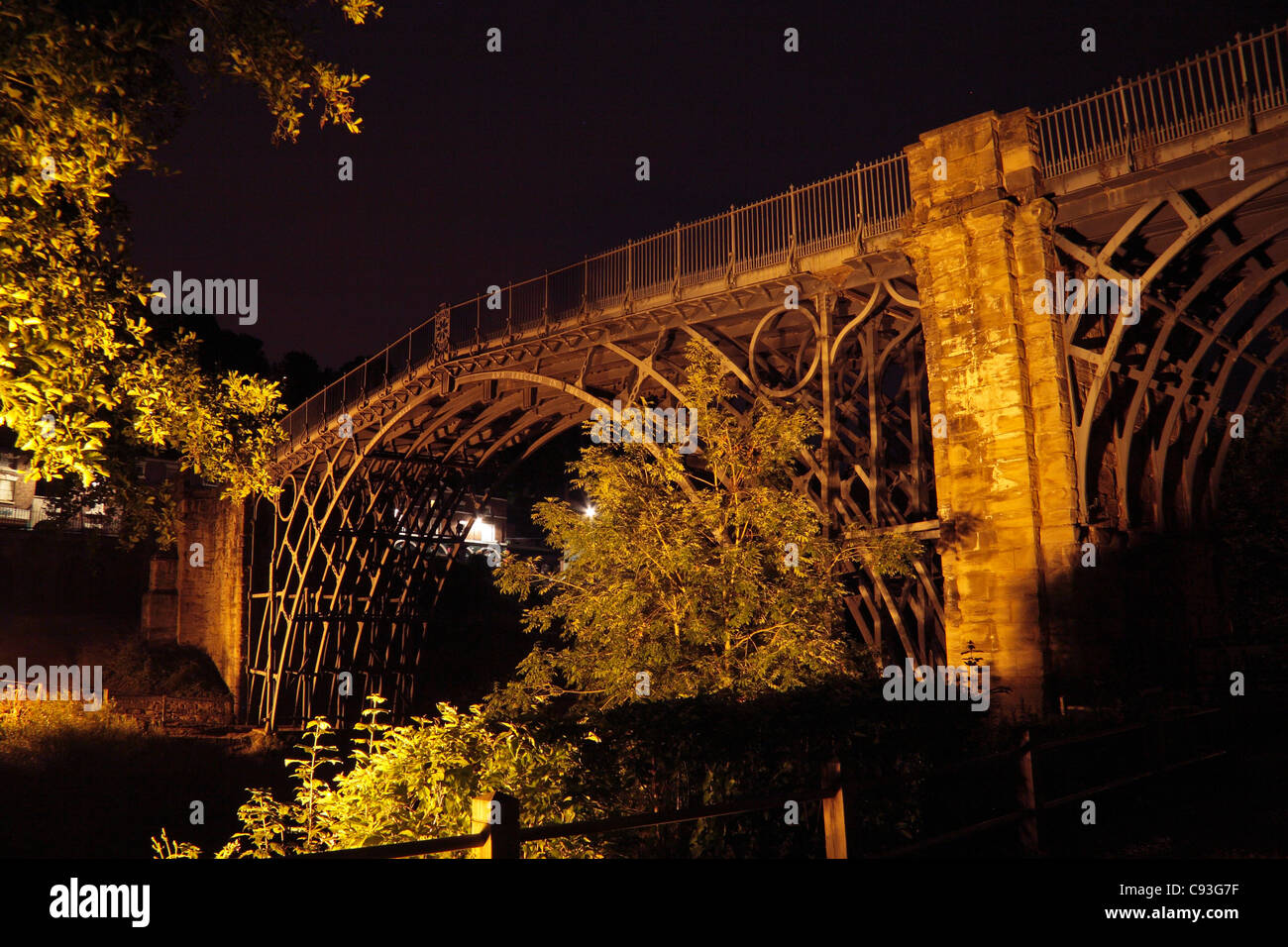 View Iron Bridge Ironbridge Shropshire High Resolution Stock ...