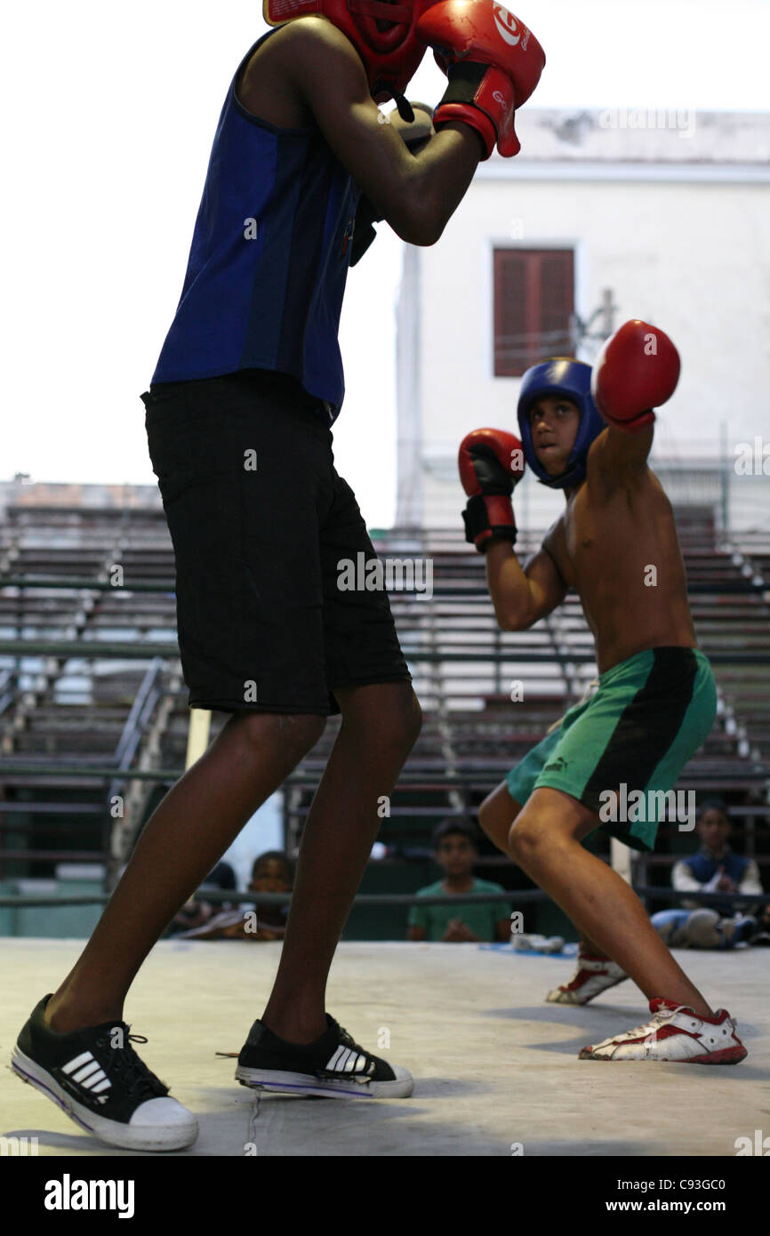 Children In Boxing School In High Resolution Stock Photography and ...