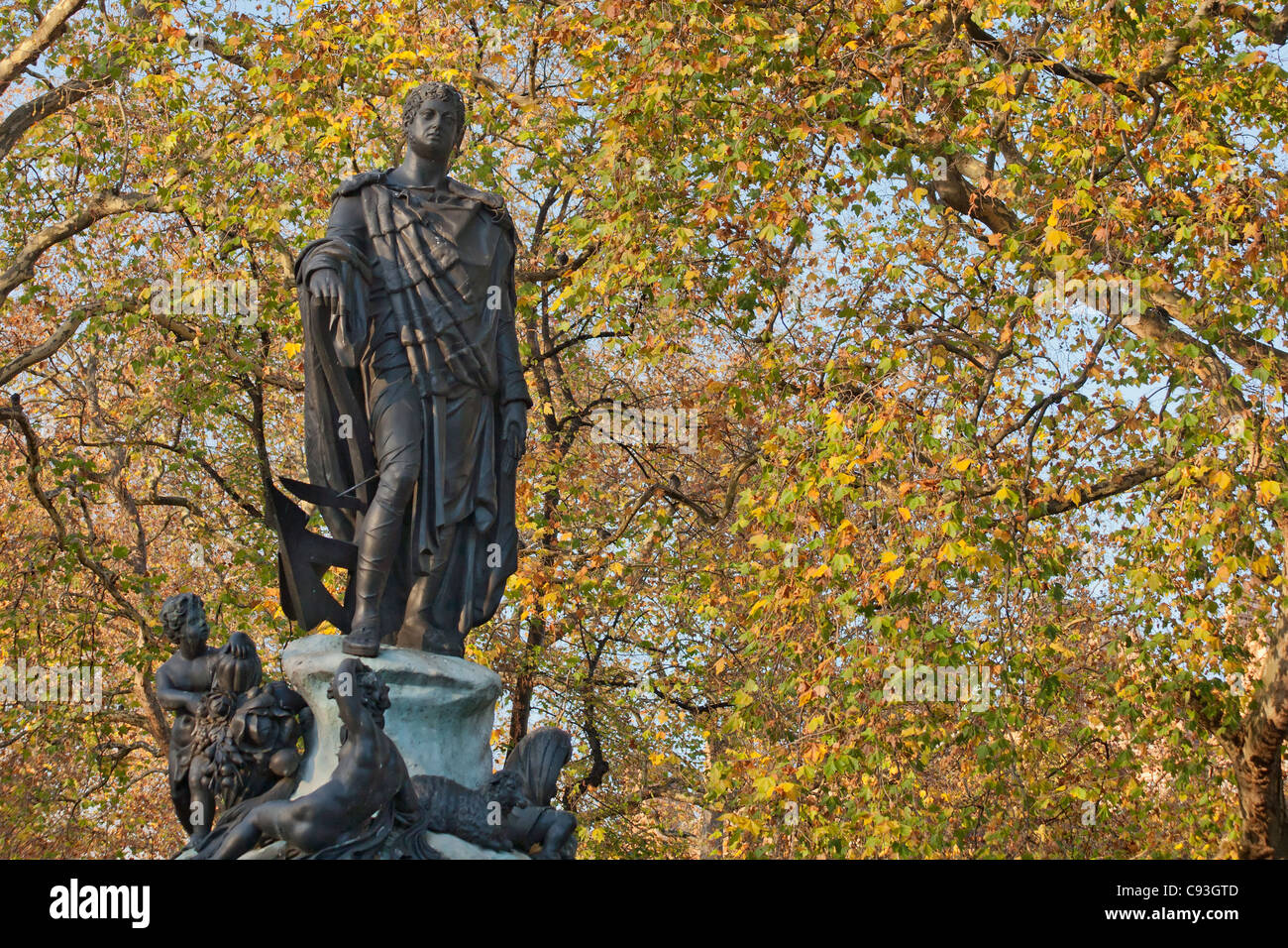 Statue of The Duke of Bedford. Russell Square, Bloomsbury, Camden ...