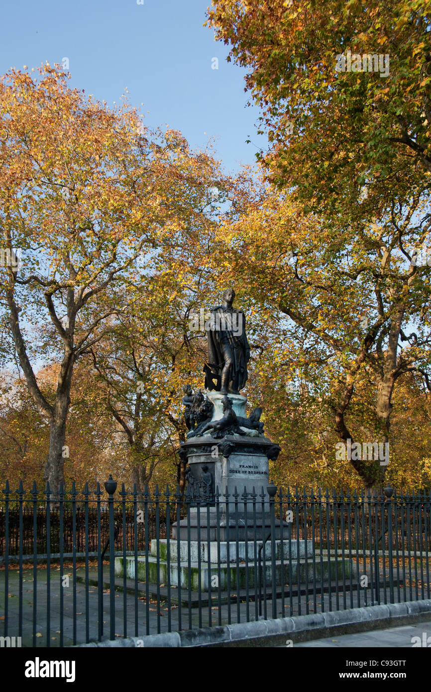 Statue of The Duke of Bedford. Russell Square, Bloomsbury, Camden ...