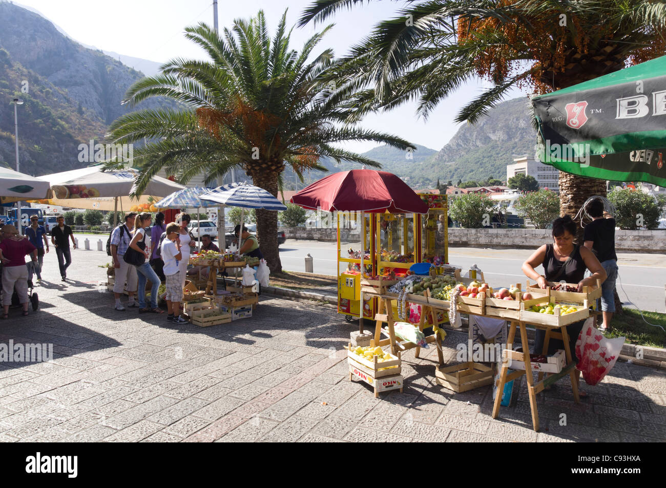 Kotor market hi-res stock photography and images - Alamy
