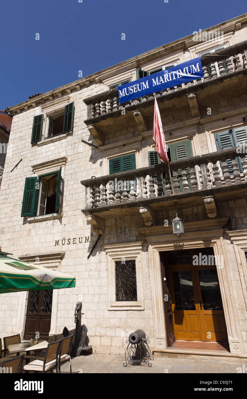 Montenegro - Kotor. The Maritime Museum Stock Photo - Alamy