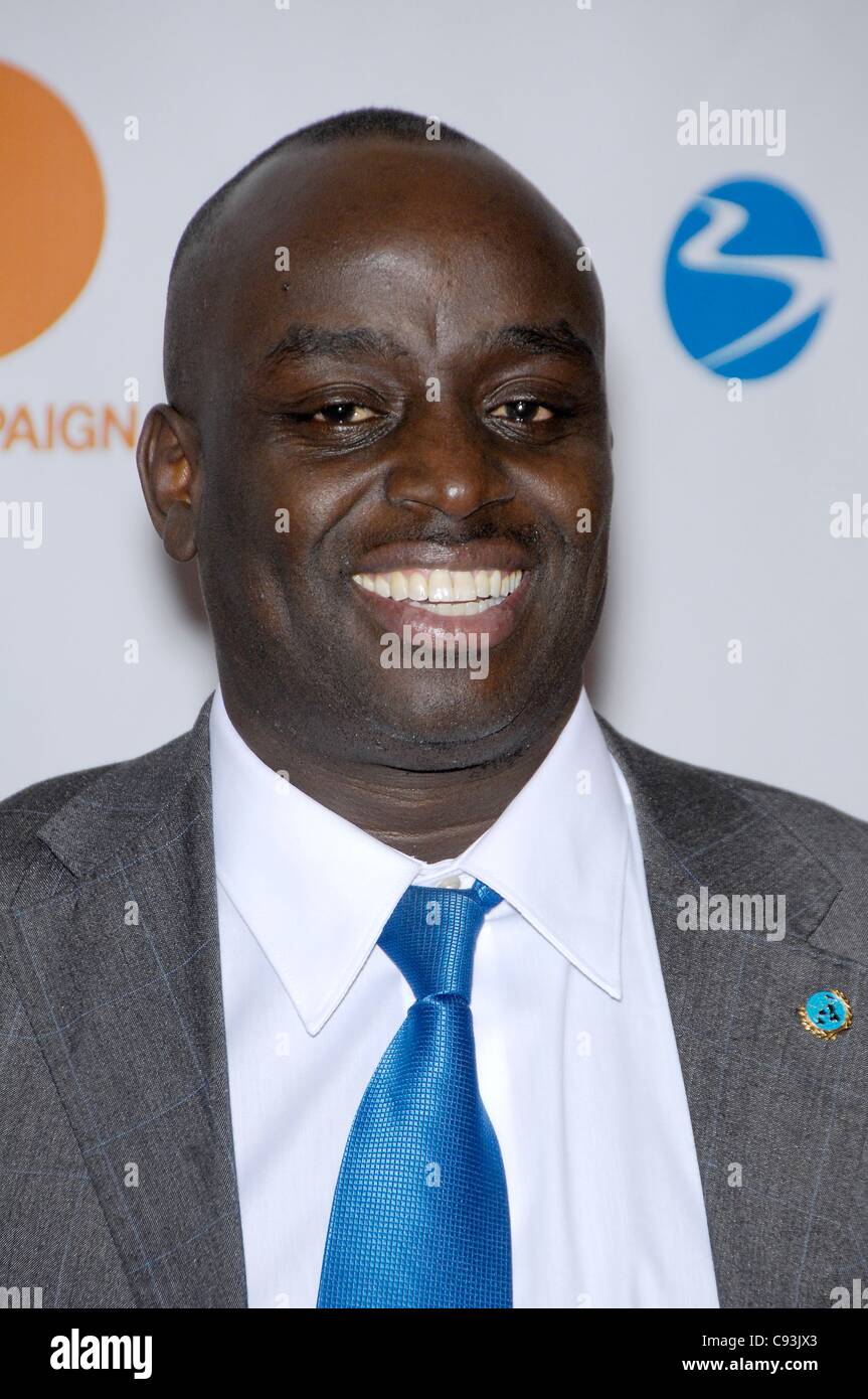 Chris Mburu at arrivals for 4th Annual GO GO Gala, The London Hotel in ...