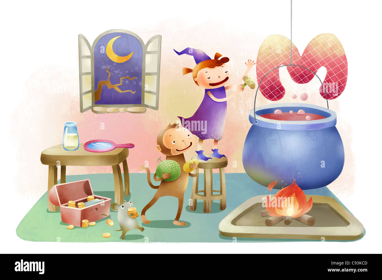 Magician mouse hi-res stock photography and images - Alamy