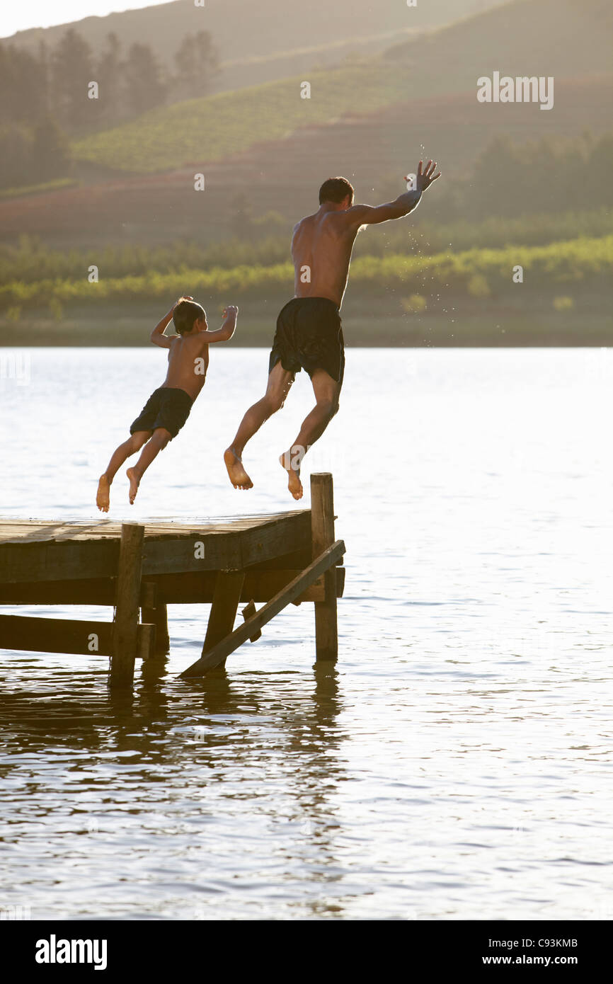Jumping Off High Resolution Stock Photography and Images - Alamy