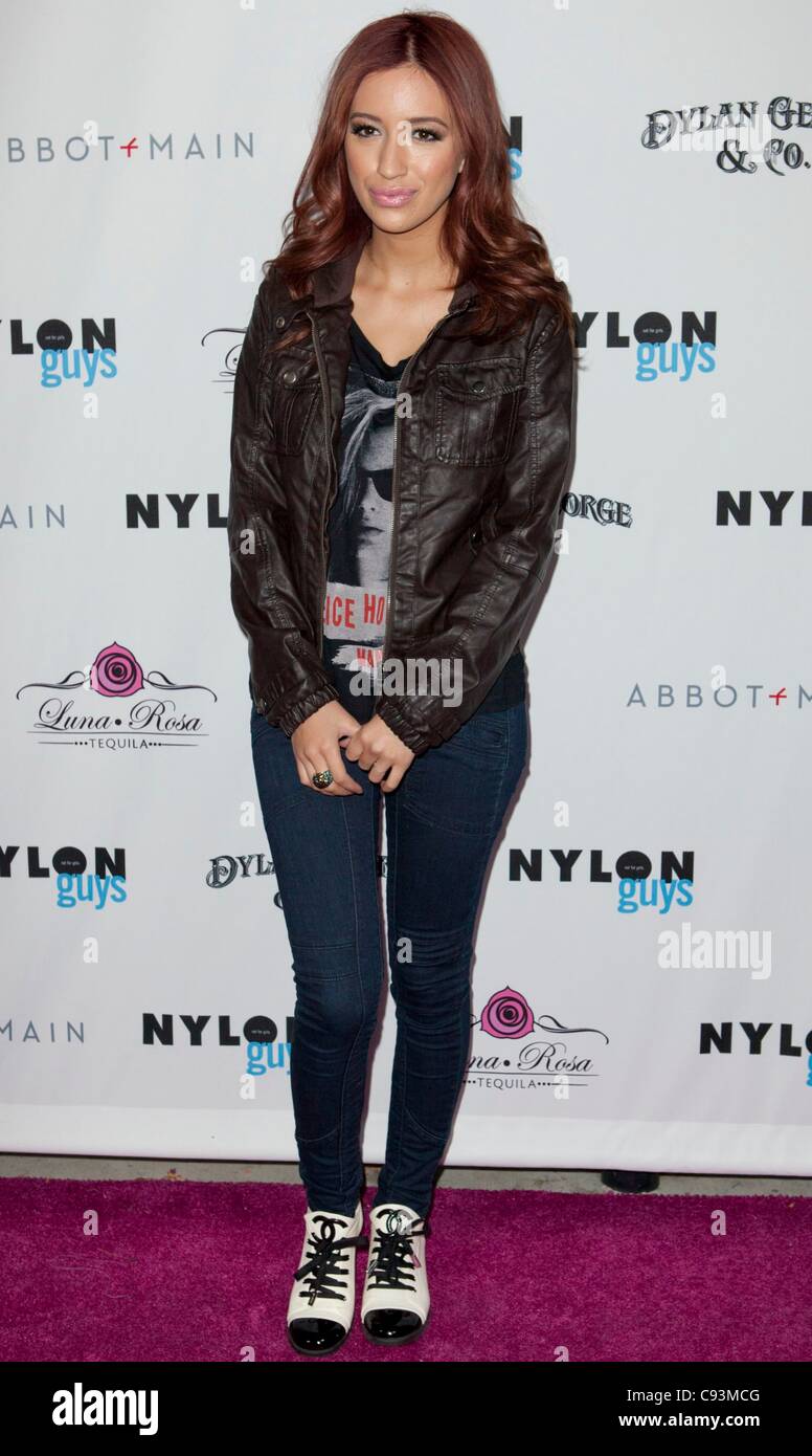 Christian Serratos at arrivals for NYLON GUYS November Issue Cover ...