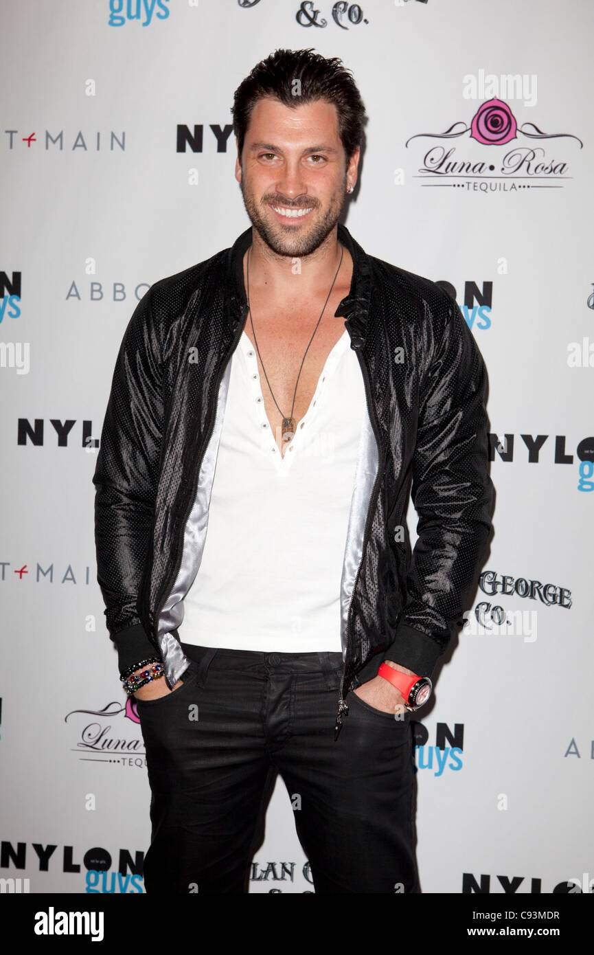 Maskim Chmerkoskiy at arrivals for NYLON GUYS November Issue Cover ...