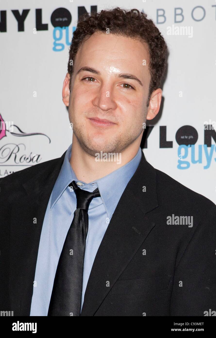 Ben Savage at arrivals for NYLON GUYS November Issue Cover Party, The ...