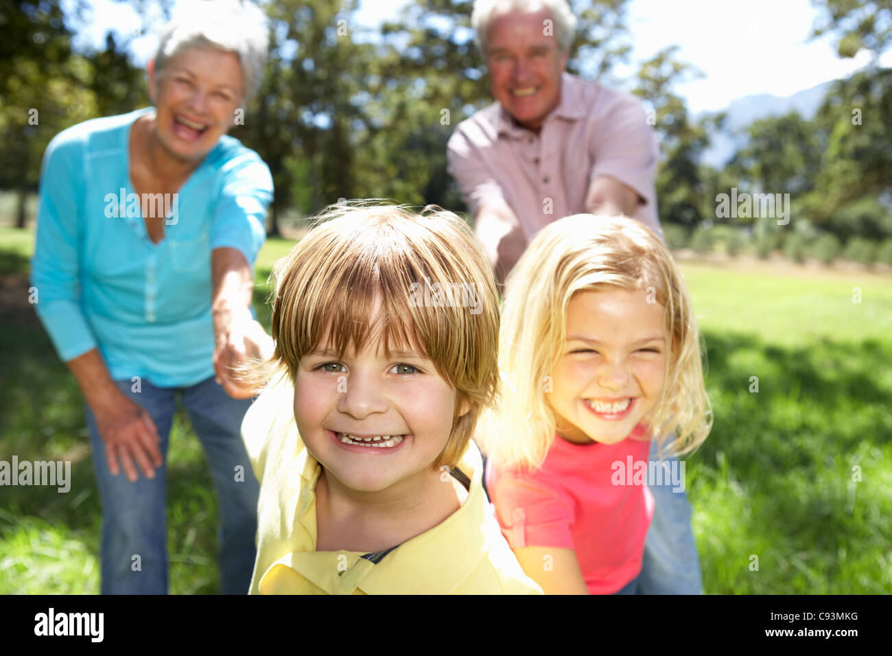 Children country couple hi-res stock photography and images - Alamy