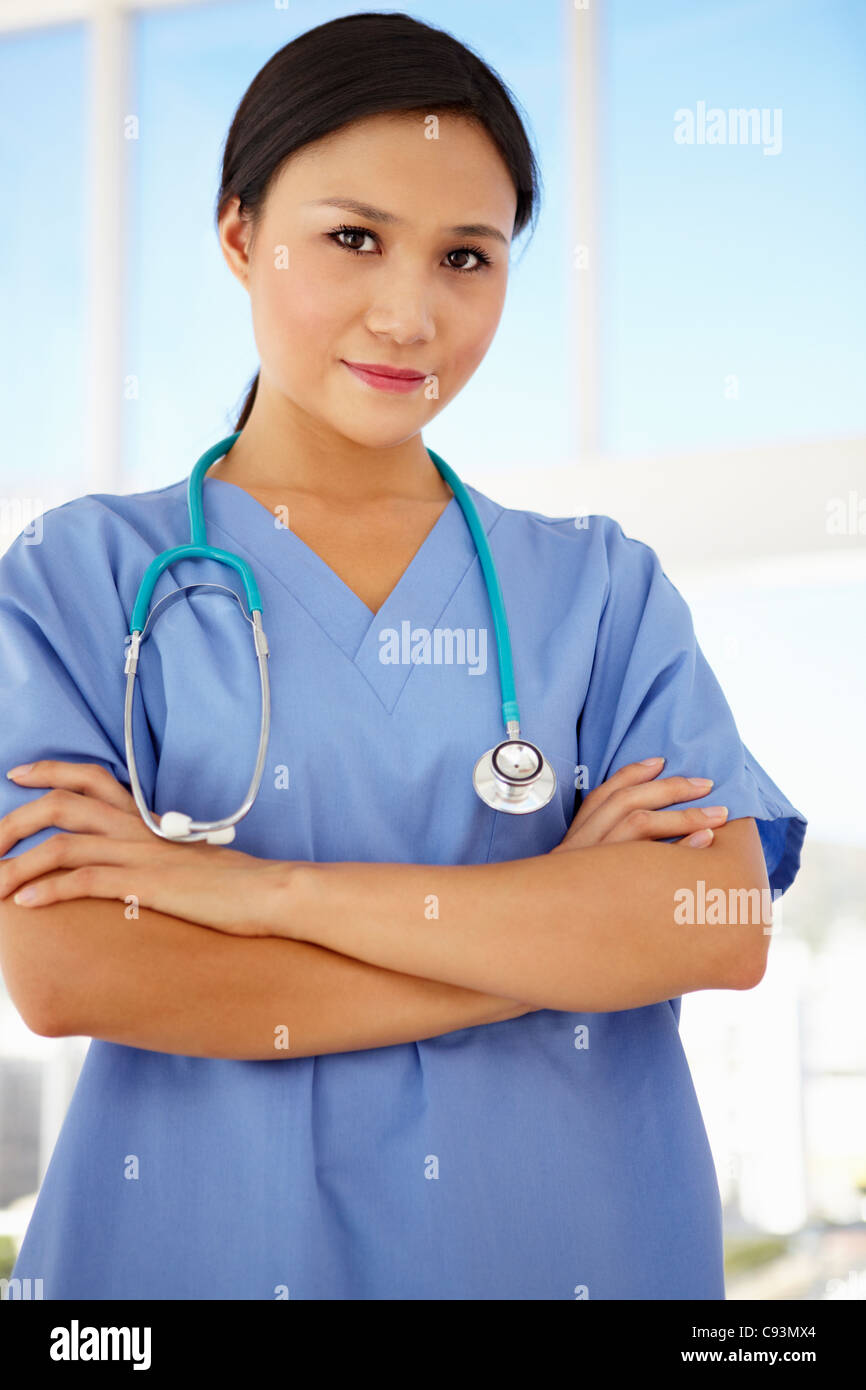 Young female doctor Stock Photo - Alamy