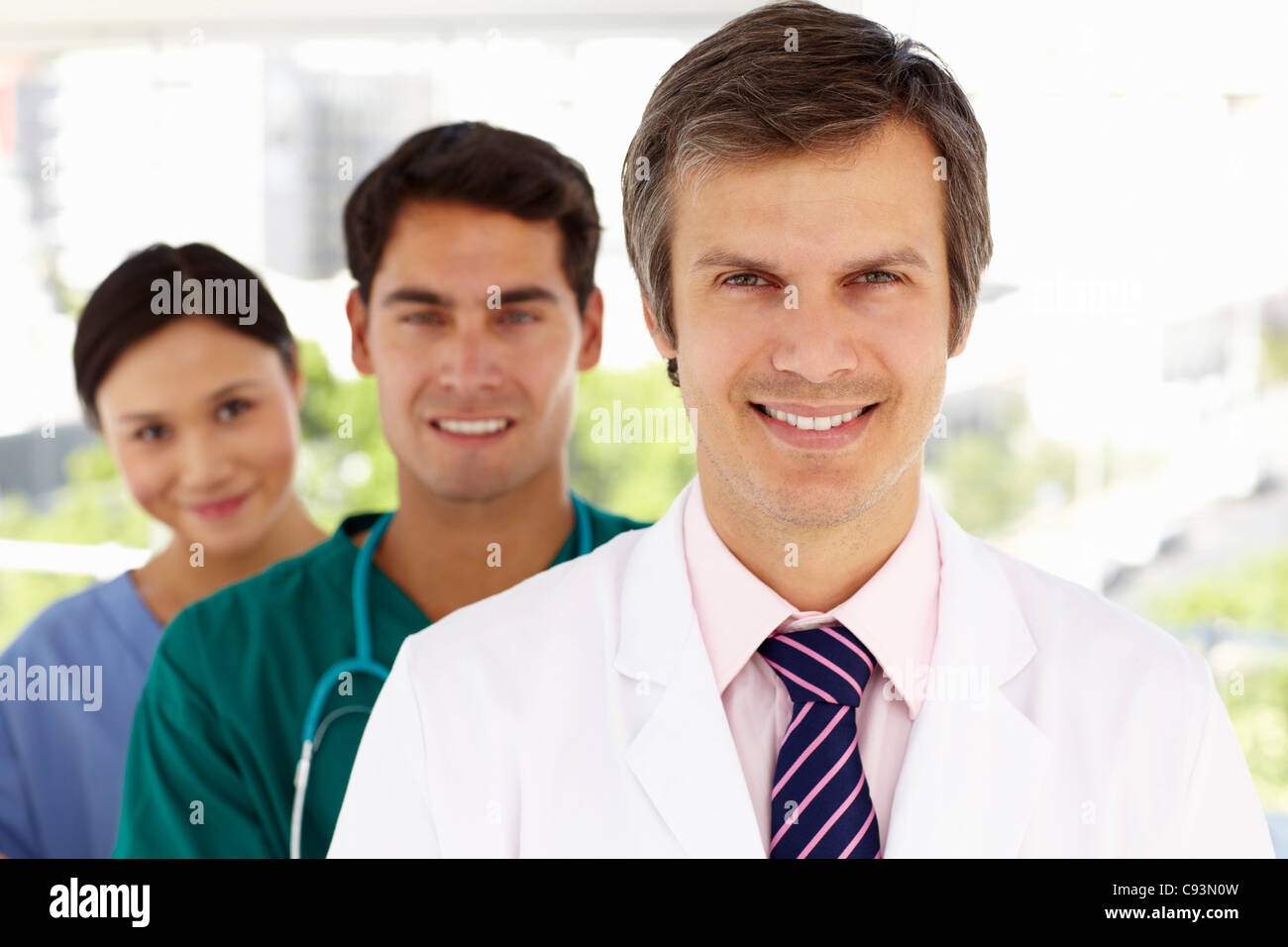 Group of hospital doctors Stock Photo - Alamy