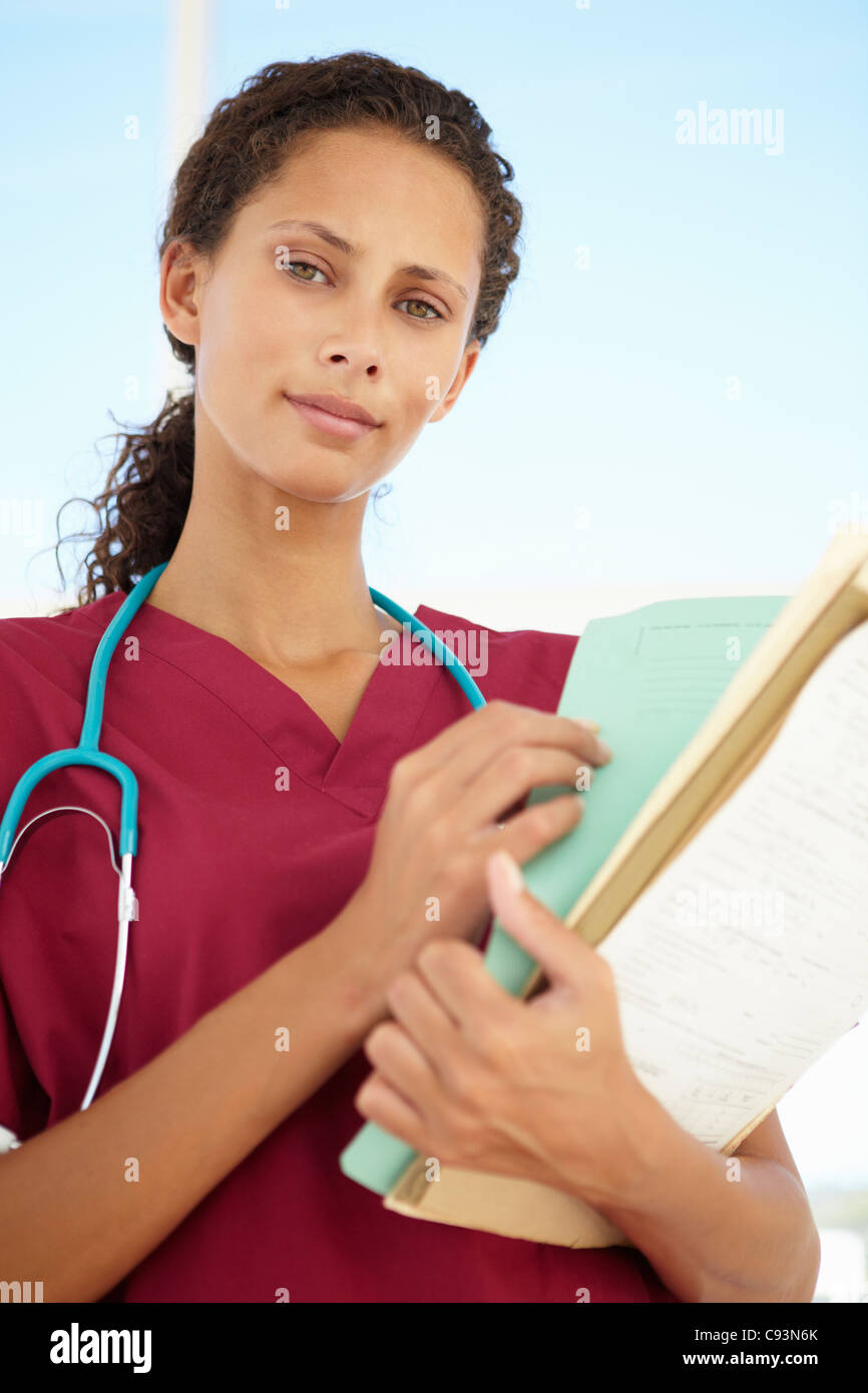 Young female doctor Stock Photo - Alamy