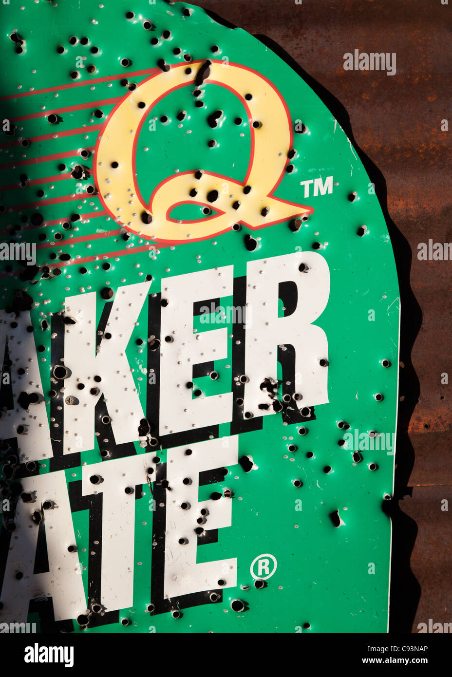 Highway sign bullet hi-res stock photography and images - Alamy