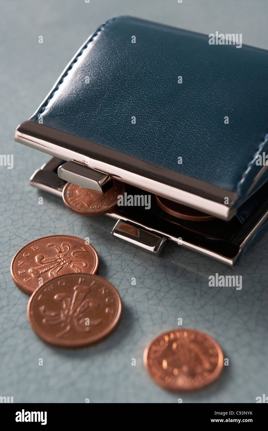 Open Purse Coins High Resolution Stock Photography and Images - Alamy