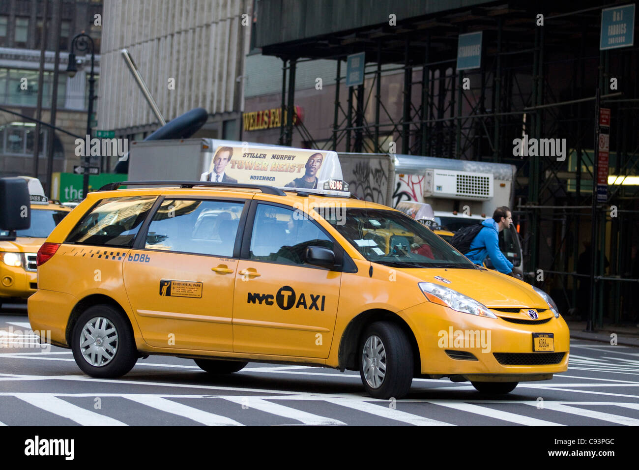 Famous Yellow Cabs in New York City USA Stock Photo - Alamy