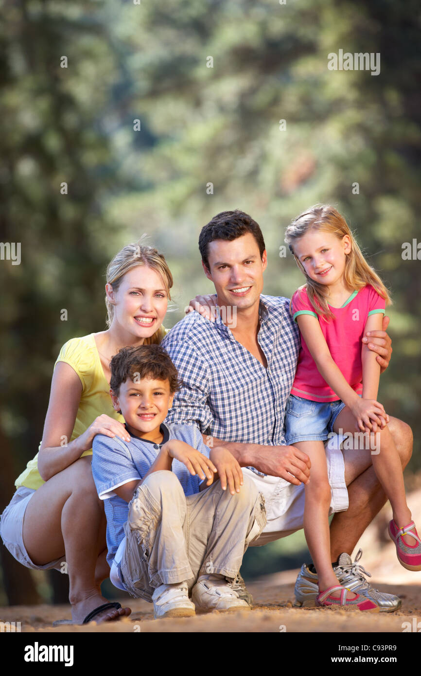family, on country walk Stock Photo - Alamy