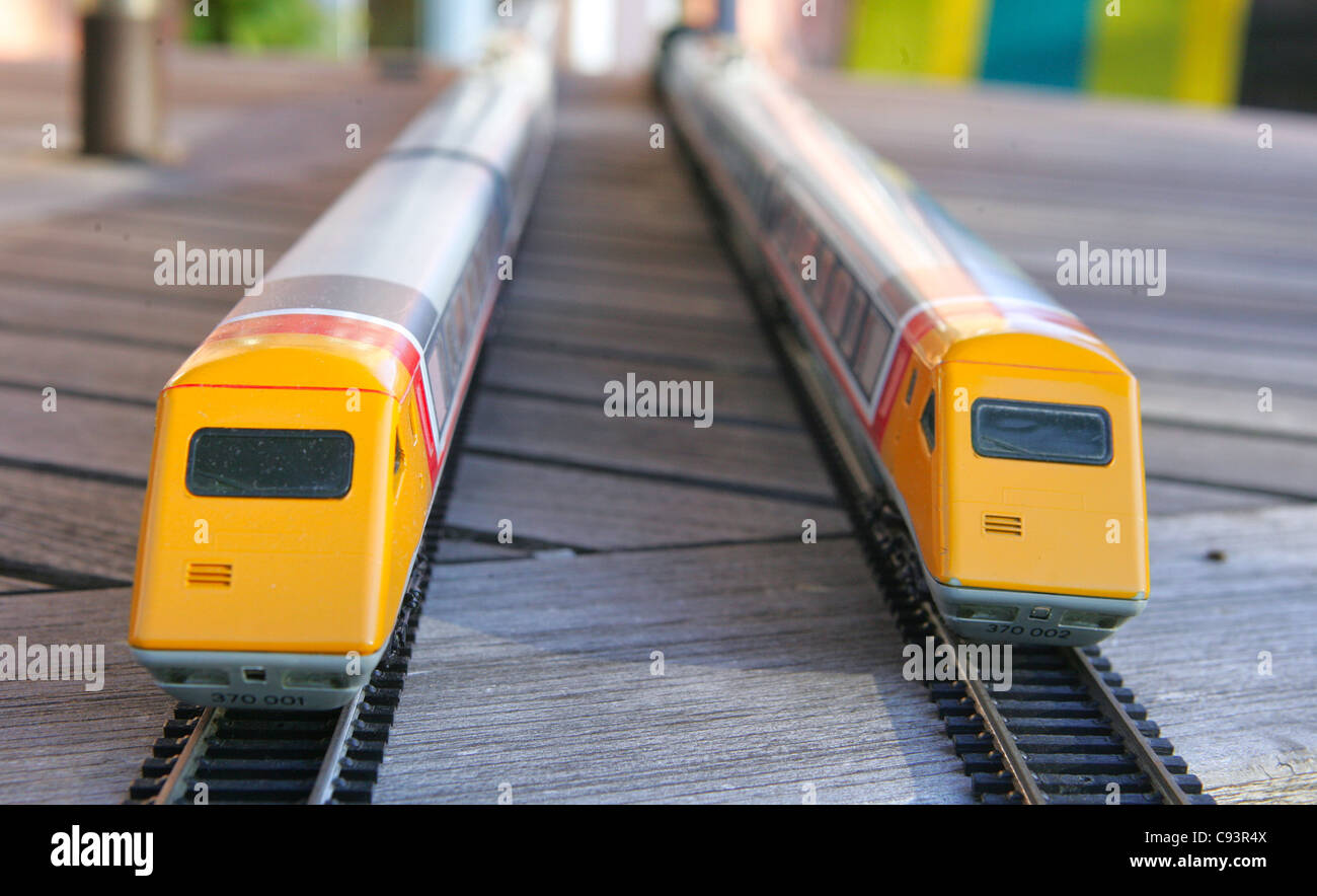 A series of OO scale (in UK Ireland) and HO scale Model railway trains ...