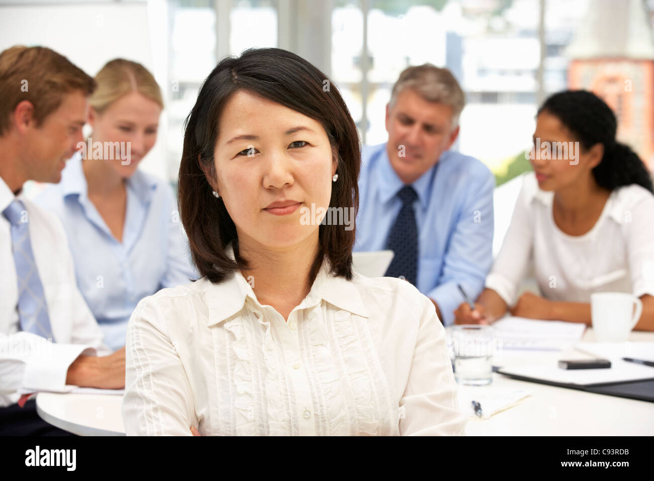 Recruitment office meeting Stock Photo - Alamy