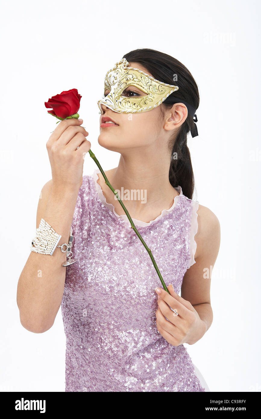 Rose masquerade flower hi-res stock photography and images - Alamy