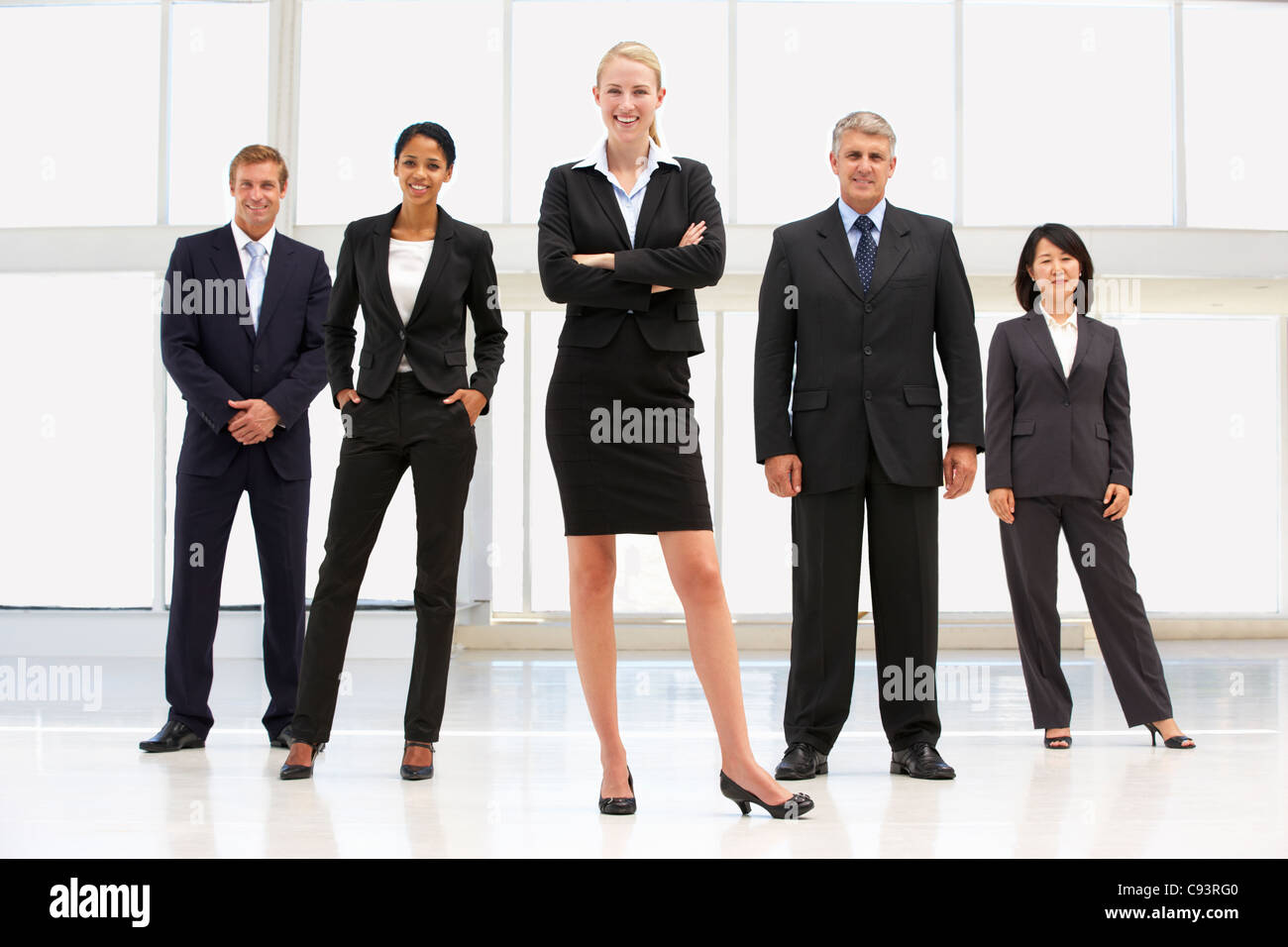 Confident business people Stock Photo - Alamy