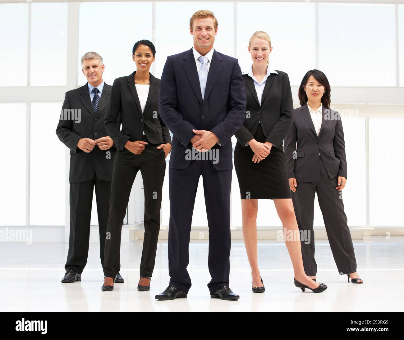 Confident business people Stock Photo - Alamy