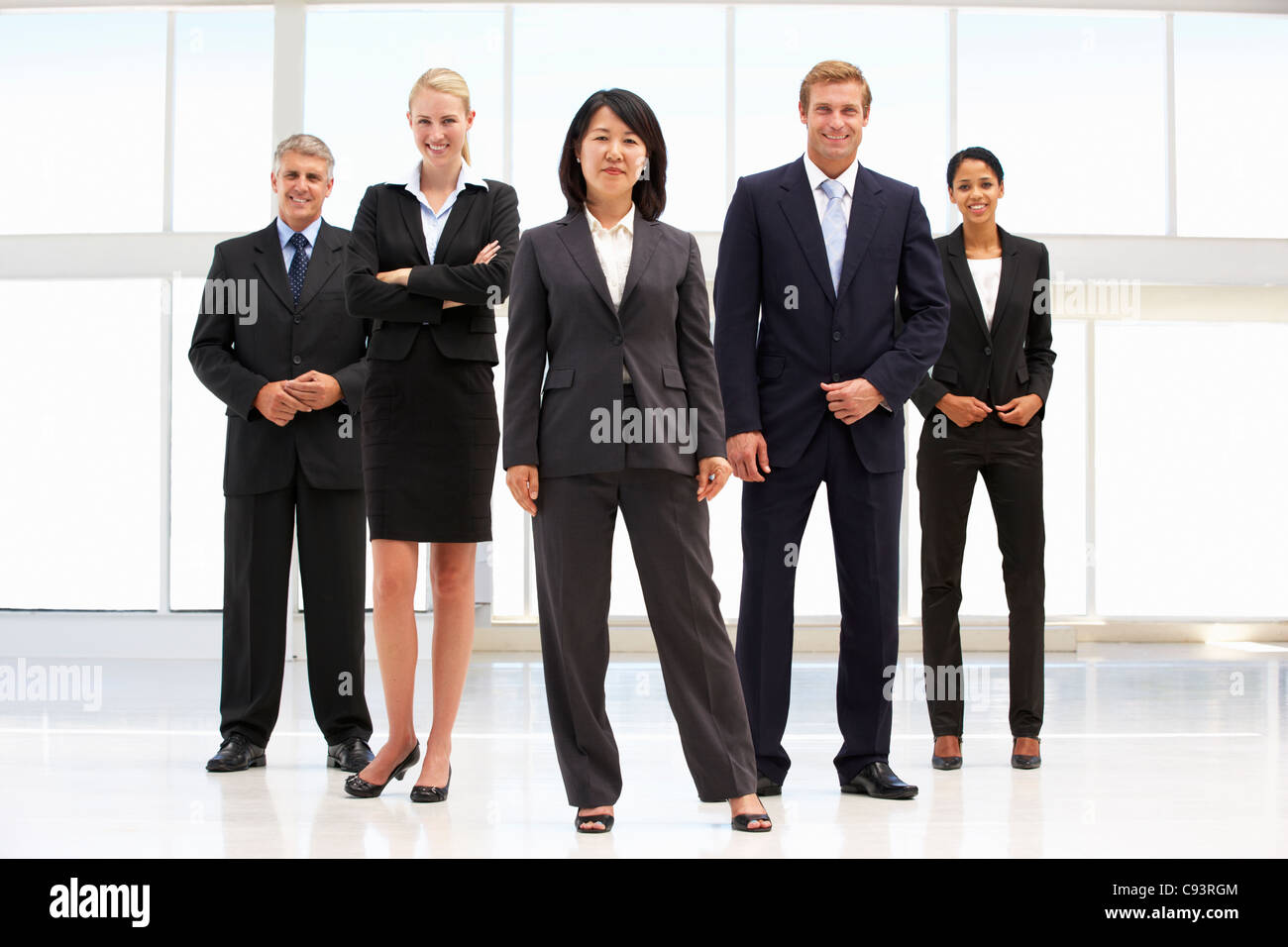 Confident business people Stock Photo - Alamy