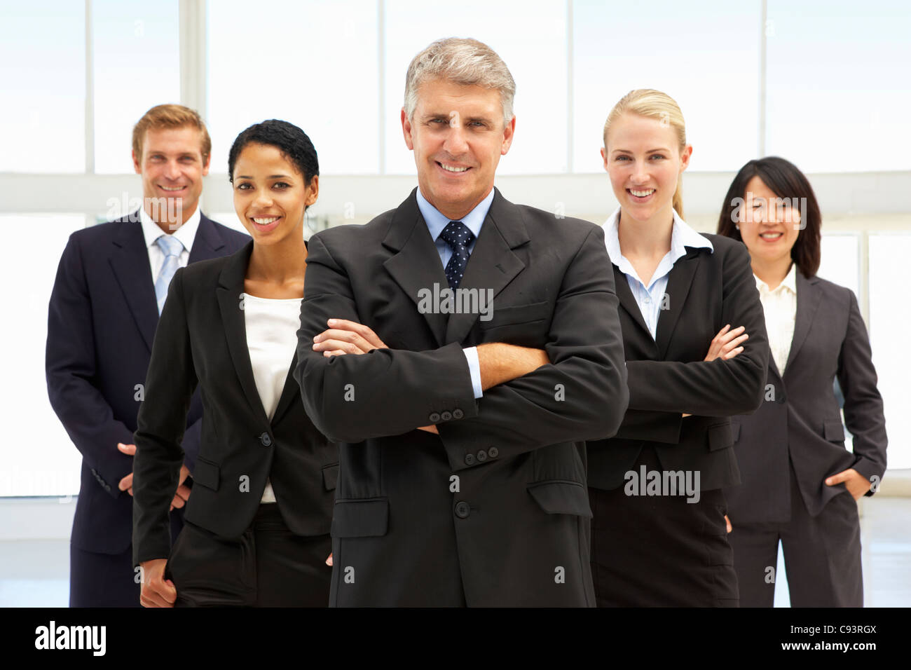 Confident business people Stock Photo - Alamy