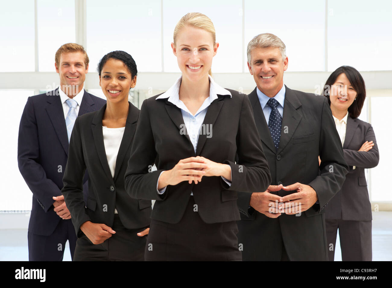 Confident business people Stock Photo - Alamy