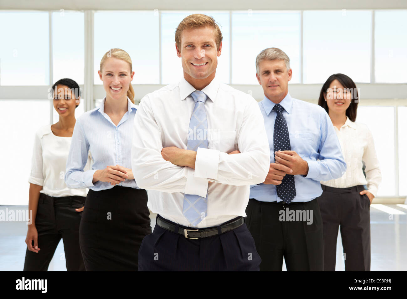 Confident business people Stock Photo - Alamy