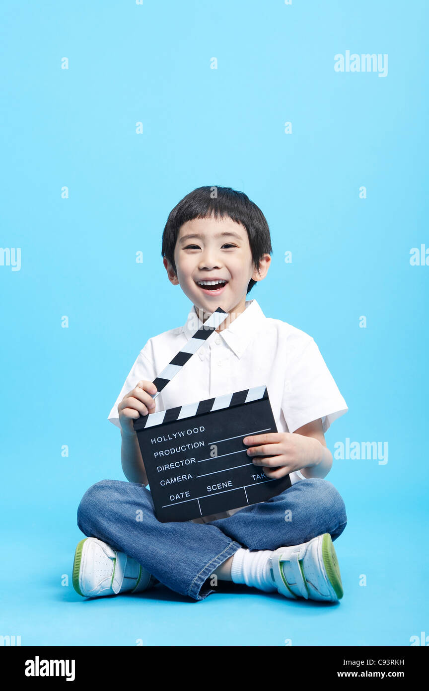 Clapper boy hi-res stock photography and images - Alamy