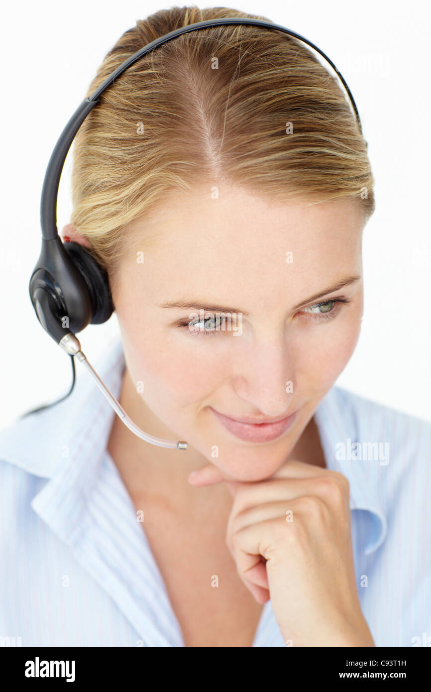 Call center operator hi-res stock photography and images - Alamy